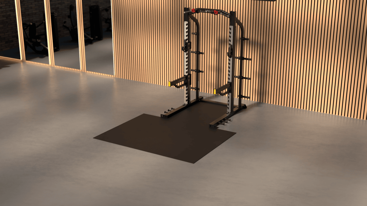 6’ SOUND DAMPENING RUBBER PLATFORM