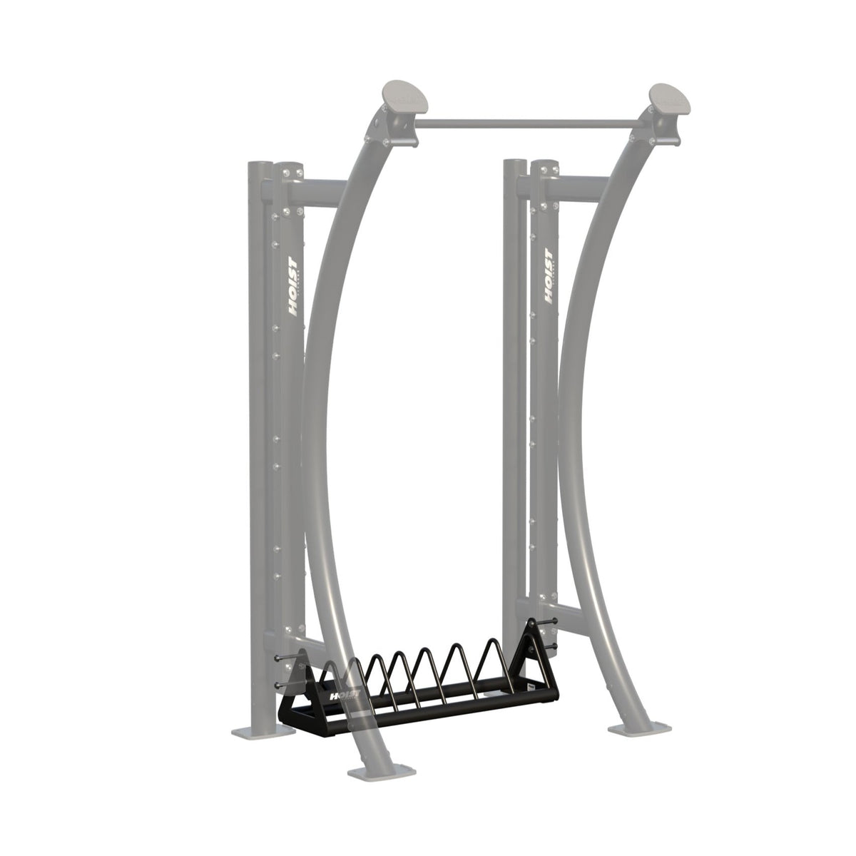 4 ft. Horizontal Plate Rack