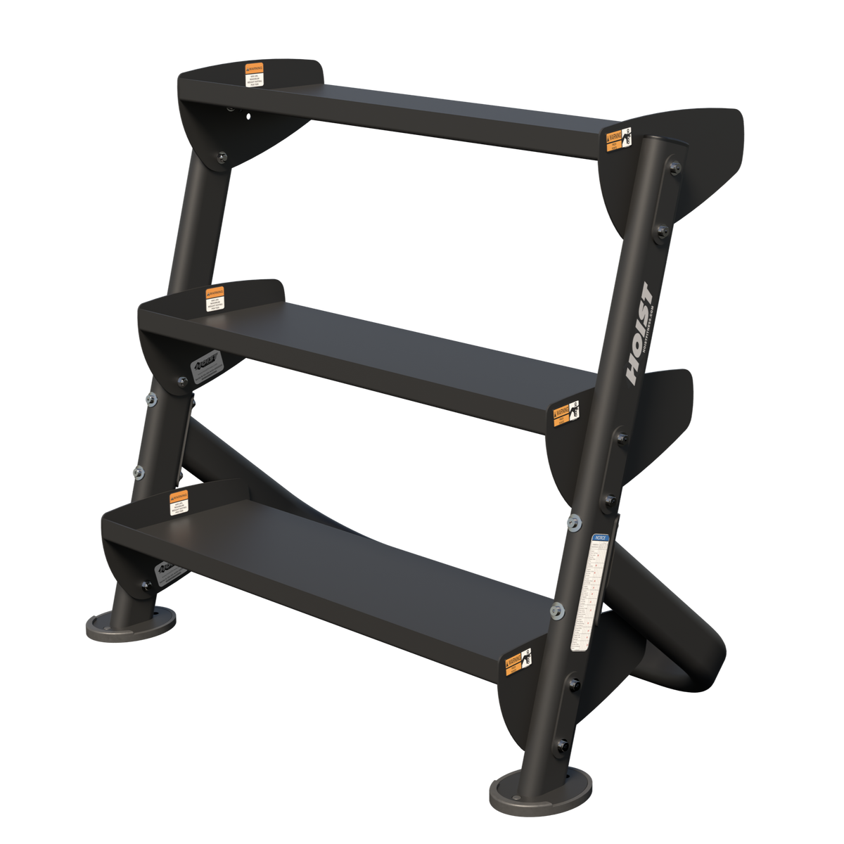 36" Dumbbell Rack With OPT (3rd-Tier)